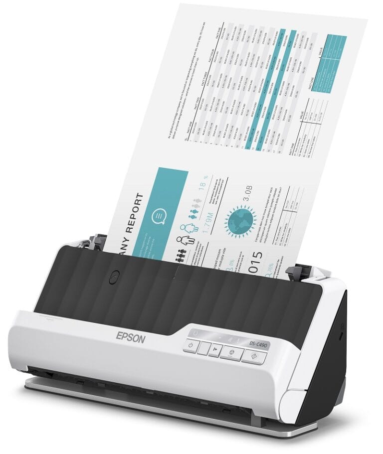 Epson DS-80W Wireless Portable Document Scanner - Datamation